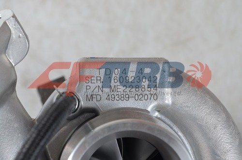 Genuine OEM MMC FE85D 4M50-3AT7 49389-02070/ME228854 Turbo TD04HL4S ...