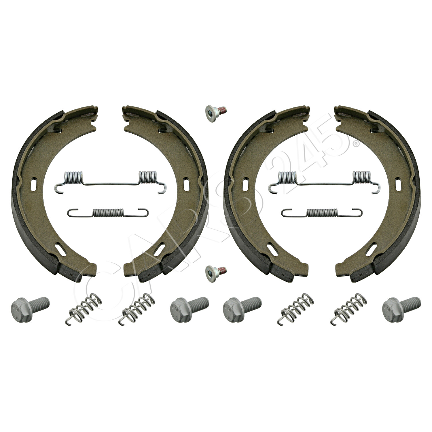 SWAG Rear Axle Brake Shoe Set Fits MERCEDES 190 W210 W202 W124 S124 ...