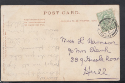 Family History Postcard - Harrison / Clark - 339 Hessle Road, Hull ...
