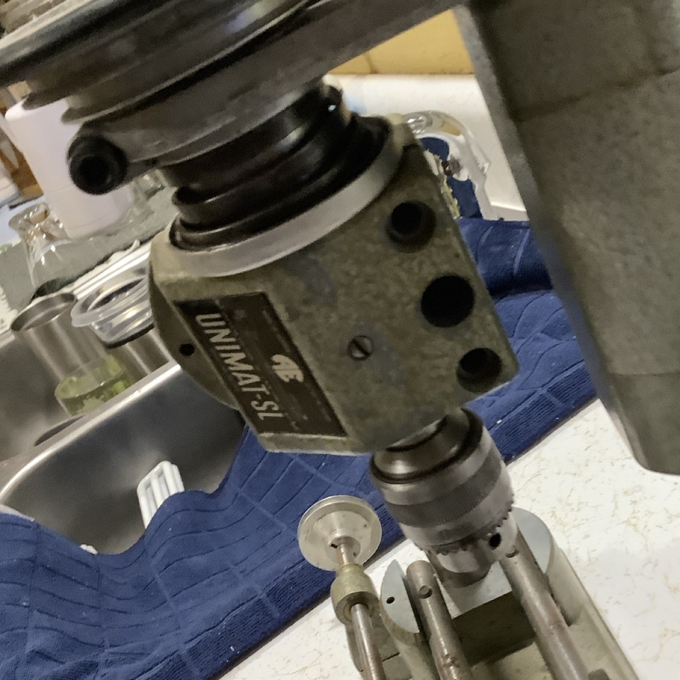 UNIMAT-SL Mill Drill Machine DB 200 lathe autofeed mill post wth table ...