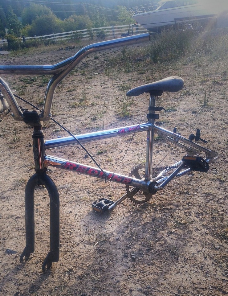 Vintage 1990’s Redline RL340 Compe Chrome 20” BMX Bike | eBay