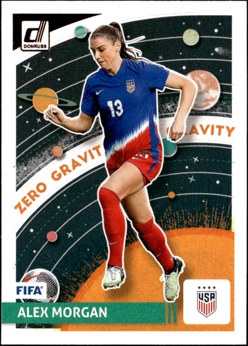 2024-25 Panini Soccer Donruss Alex Morgan Zero Gravity #10 United ...