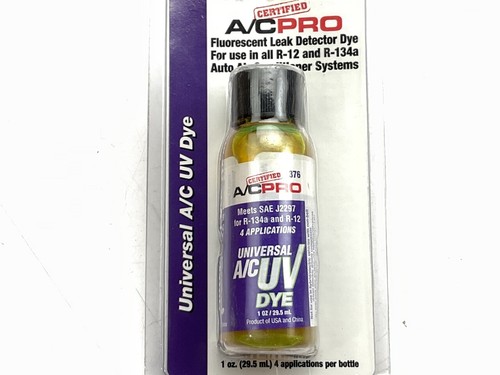 AC Pro 376CS Car Air Conditioner Leak Detector UV Dye 1 Oz Bottle | eBay