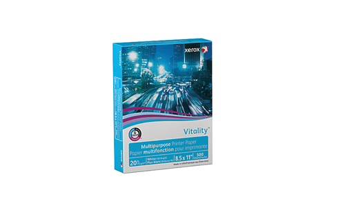 Xerox® Vitality Standard Multi-Use Printer & Copy Paper, 1 Ream, White ...