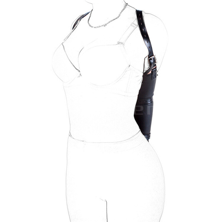 Leg/Arm Binder Behind Back Straight Jacket Lockable Glove Shoulder ...