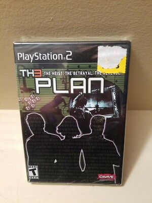 Th3 Plan (The Plan) for PlayStation 2 (PS2) BRAND NEW FACTORY SEALED ...