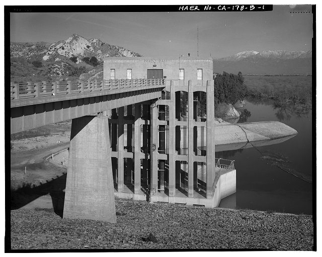 Prado Dam,Santa Ana River,Corona,Riverside County,California,CA,HABS,12 ...