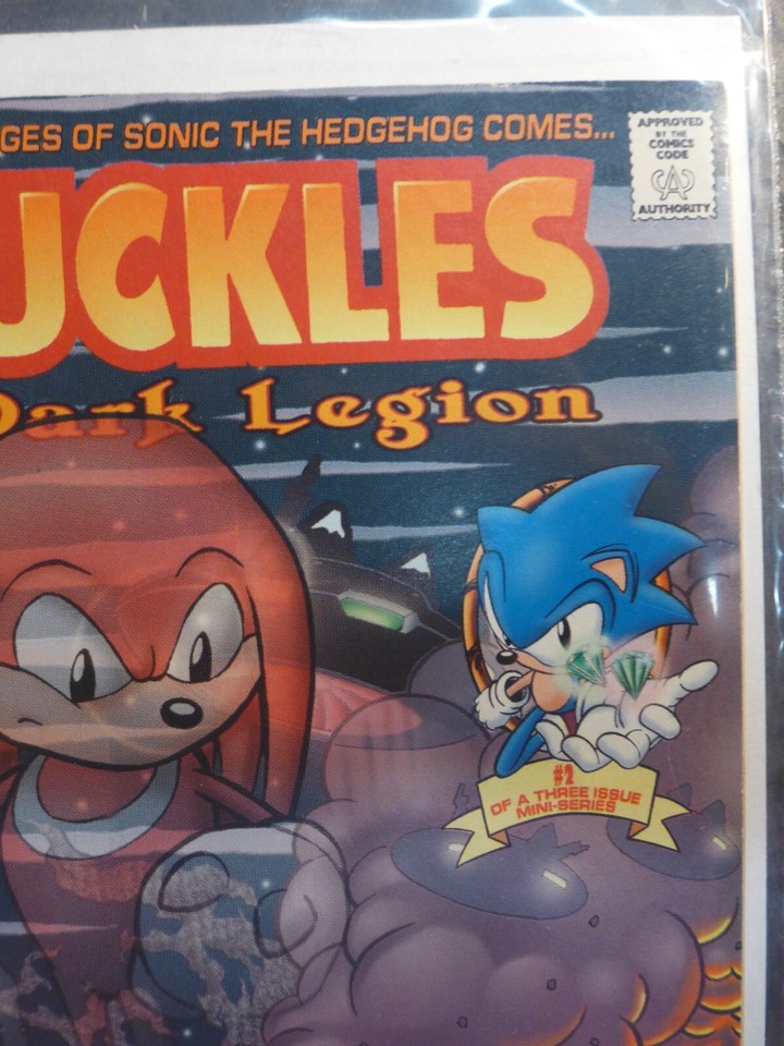KNUCKLES The Dark Legion #2 - Sonic - ARCHIE COMICS (Minor Wear) | eBay