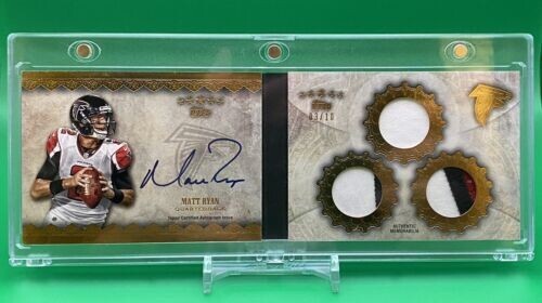 2014 Topps Five Star Auto / Patch Booklet FSSB-MR Matt Ryan 03/10 | eBay