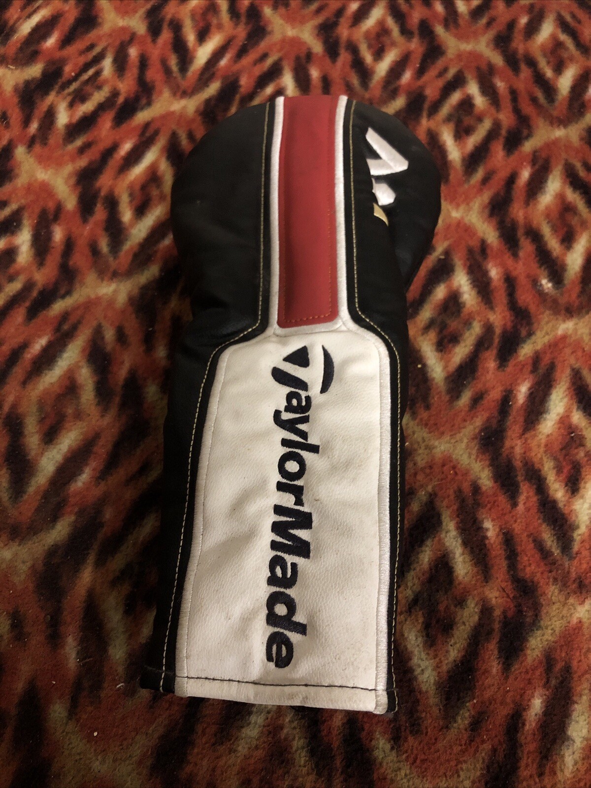 TAYLORMADE M1 DRIVER HEADCOVER - Red Black Head Cover | eBay