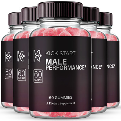 (5 Pack) Kick Start Performance Gummies, KickStart Advanced Dietary ...