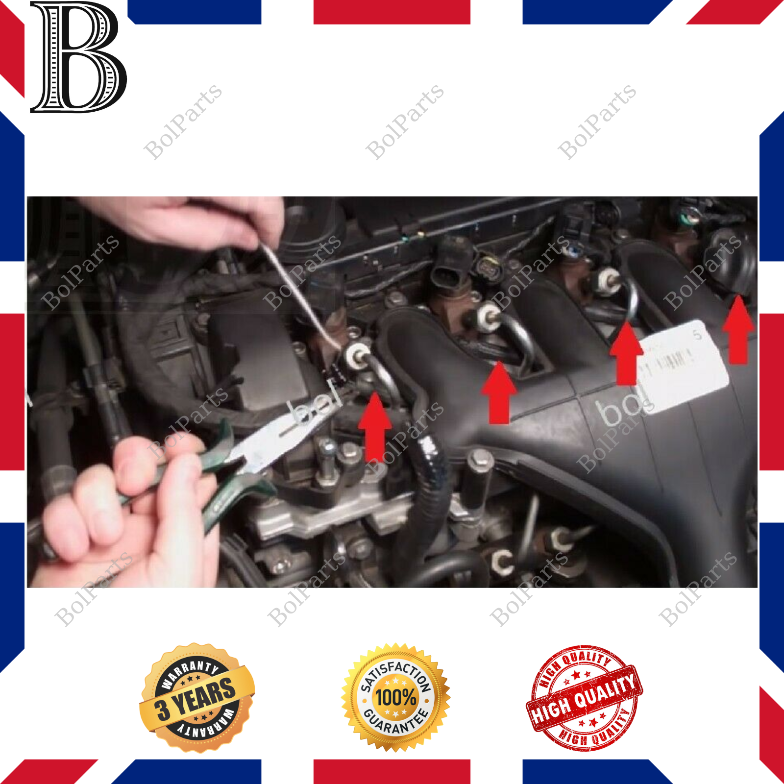 Fuel Injector Return Leak Off Pipe for Citroen C4 GRAND PICASSO JUMPY ...