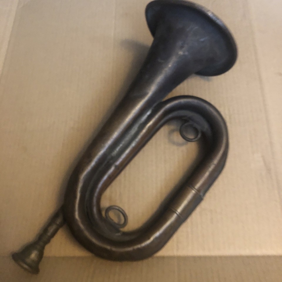 US army MILITARY BUGLE cavalry model 1894 USGI Indian Wars - Span Am ...