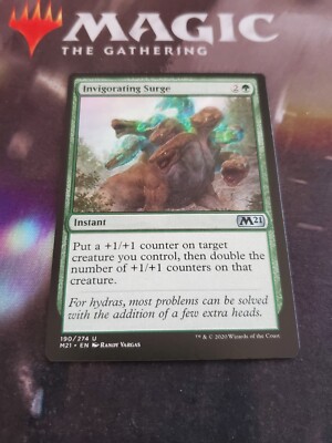 MTG. 2x Invigorating Surge. Core Set 2021. Pack Fresh | eBay