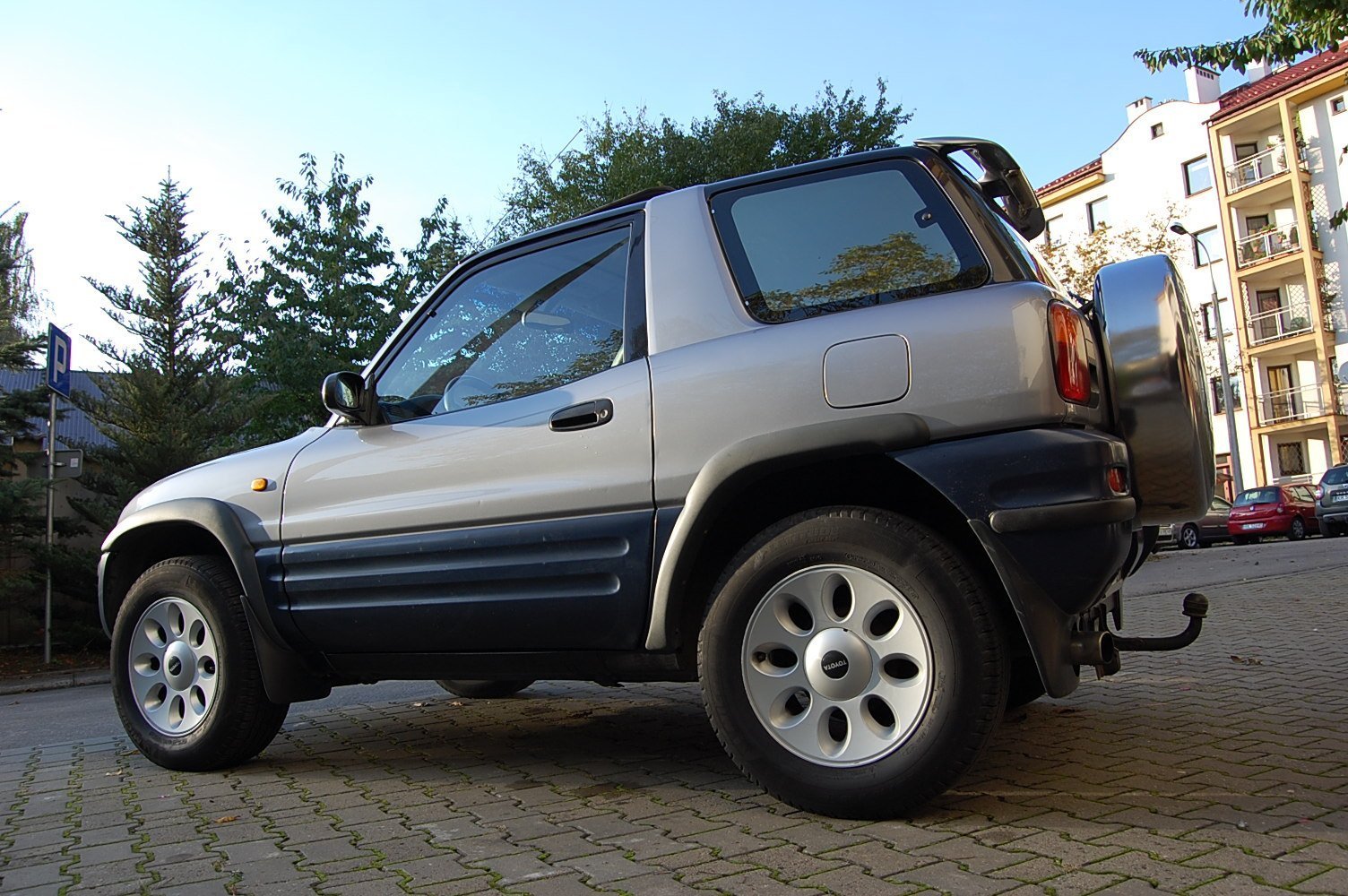 TOYOTA RAV4 MK1 3-door 1994-2000 2-pc Wind Deflectors HEKO Tinted | eBay UK