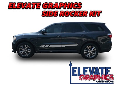 For Dodge Durango Graphics Side Rocker Stripes Vinyl Decals Stickers ...