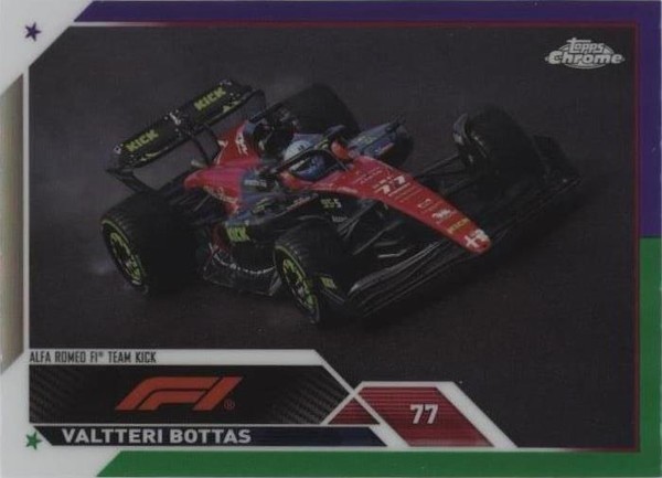 2023 Topps Chrome Formula 1 - F1 Drivers Purple Green Refractor #39 ...