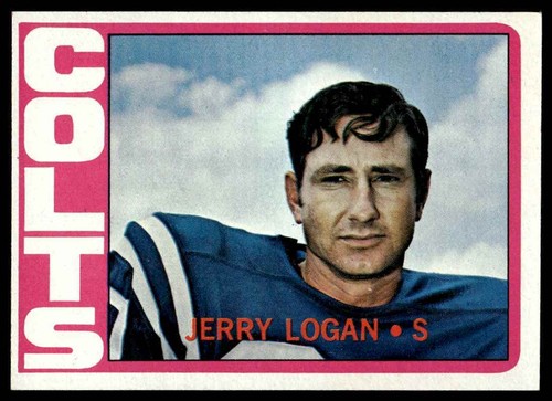 1972 Topps Jerry Logan Baltimore Colts #31 ^ | eBay