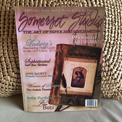 The Art Of Paper And Mixed Media, Somerset Studio Magazine, May/June ...