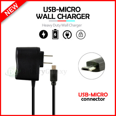 Micro USB Travel Battery Wall Charger for Android Phone Alcatel 1SE ...