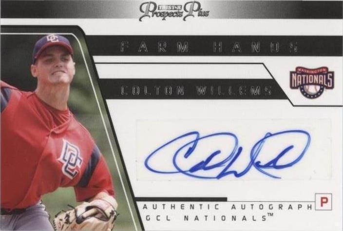 2006 TRISTAR Prospects Plus - Farm Hands Autographs Colton Willems #FH ...