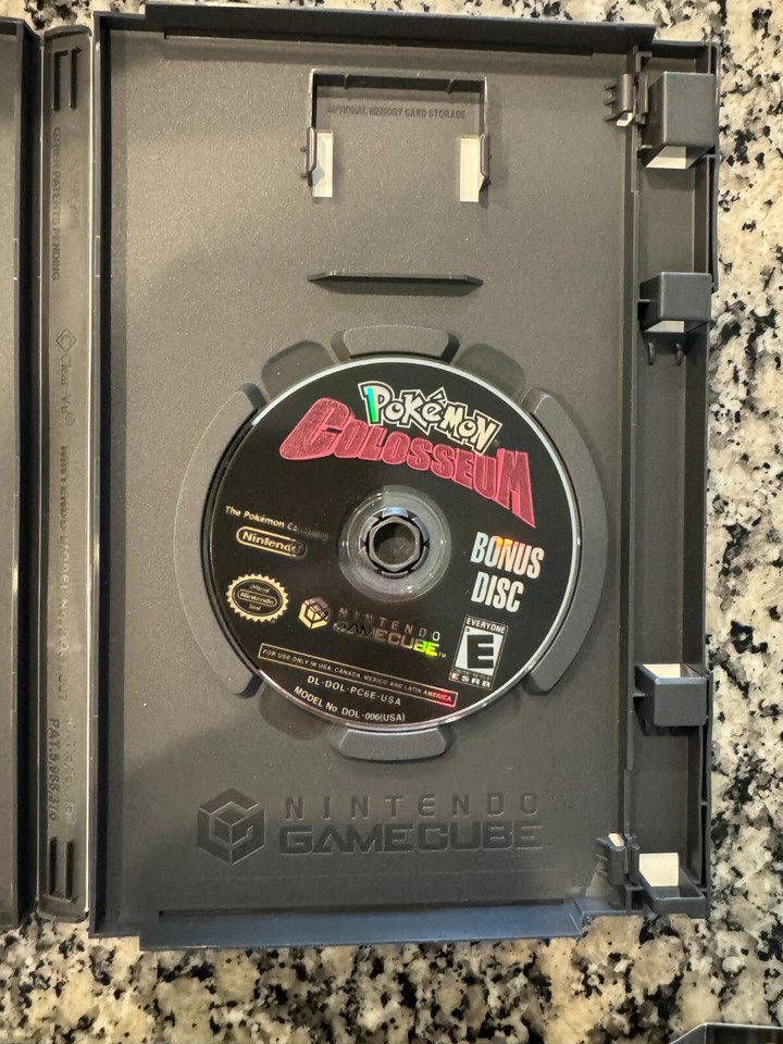 Pokemon Colosseum Bonus Disc for Nintendo GameCube - CIB - Disc and ...