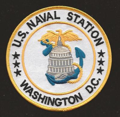 US NAVAL STATION WASHINGTON DC PATCH USNS US NAVY PIN UP USS USN ...