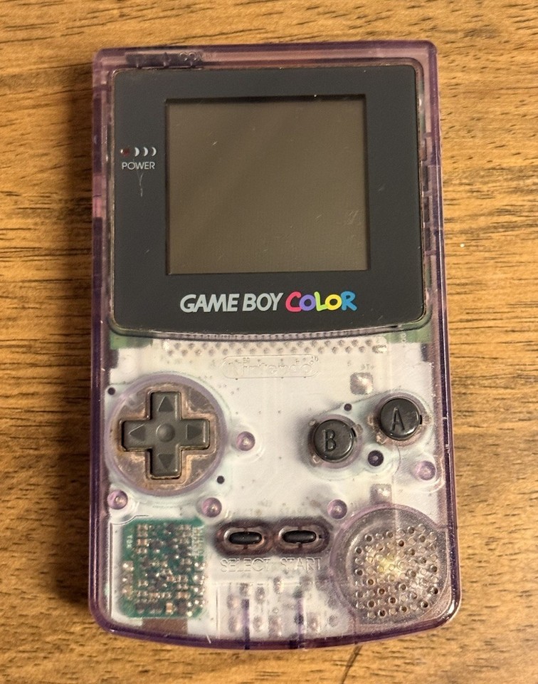 Nintendo Gameboy Color - Atomic Purple - Authentic - Tested - Working ...