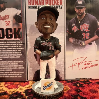 Texas Rangers Kumar Rocker Tri City Valley Cats Bobblehead Brand New In ...