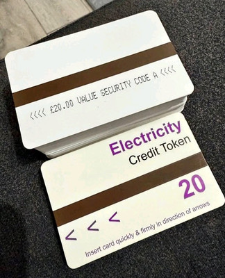 Electric meter Cards CODE A £200 value | eBay UK