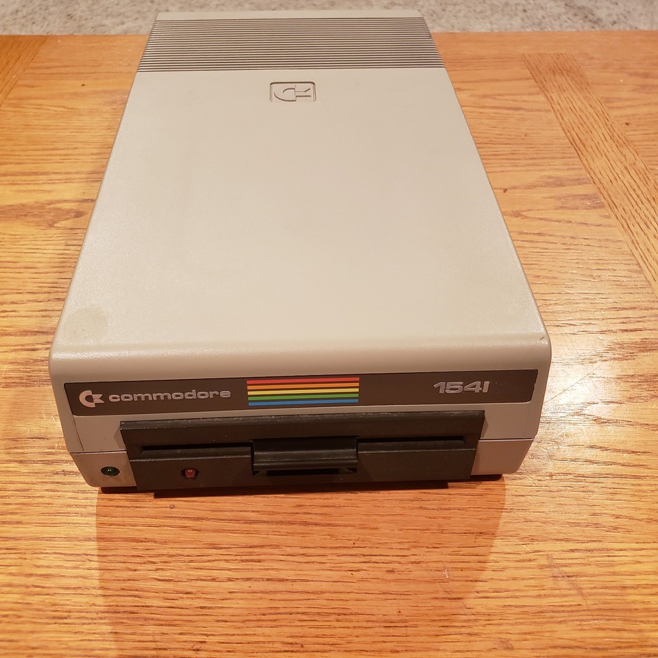 COMMODORE 1541 FLOPPY DRIVE FOR C64 64C VIC-20 C16 PLUS/4 C128 TESTED ...