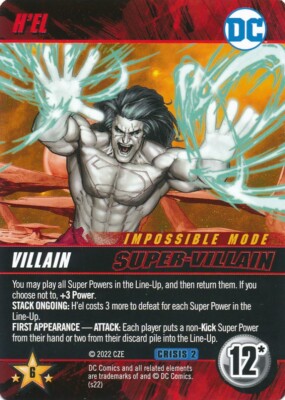 H'EL DC Comics Deck Building Game card CRISIS 2 | eBay