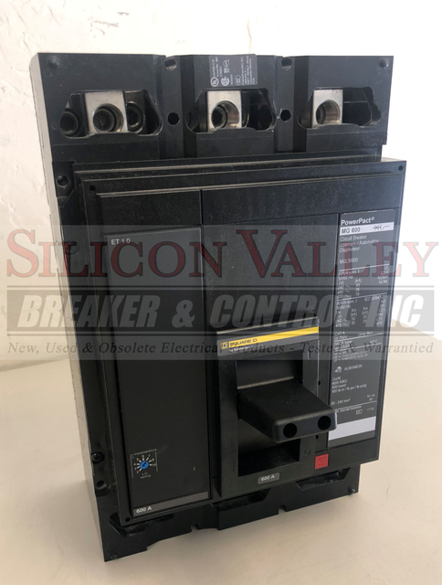 Square D MGL36600 600A 3P 600VAC Molded Case Circuit Breaker for sale ...