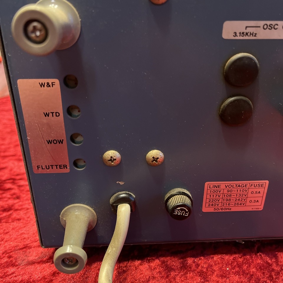 Leader LFM 39-A wow and flutter meter | eBay