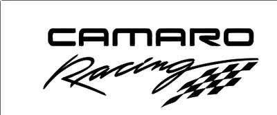 "CAMARO RACING" Chevy Emblem Vinyl Decal Sticker Camaro Racing | eBay