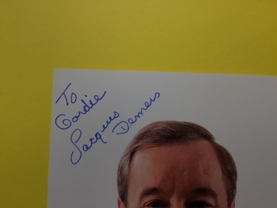 Jacques Demers Auto Signed Autograph | eBay