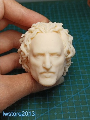 1:6 Head Sculpt Tig Soldier Man Carved For 12" Male Action Figure Body ...