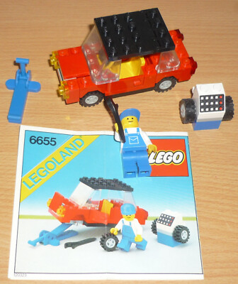 Lego City 6655 Automechaniker mit Auto v. 1984 + OBA | eBay.de