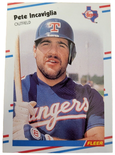 1988 Fleer #470 Pete Incaviglia Texas Rangers MLB Baseball Card (S | eBay