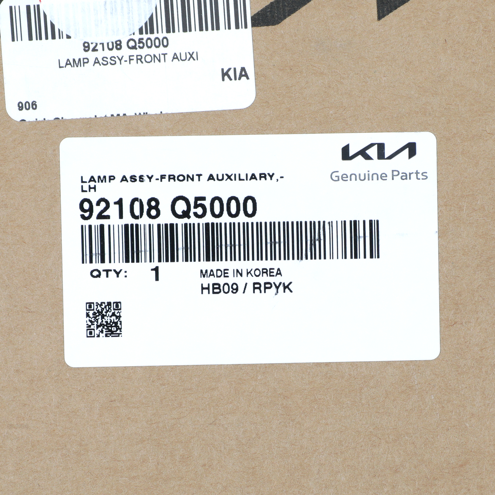 NEW OEM Kia 2021-2023 Seltos Front Left Daytime Running Light 92108 ...