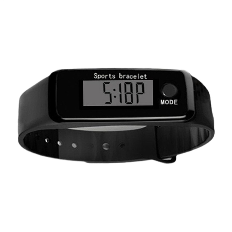 Waterproof Step Counter Watch Fitness Tracker Watch Calorie Distance ...