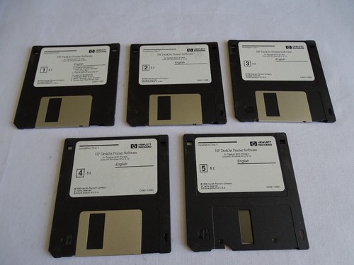 Hewlett Packard HP DeskJet Printer 820C software for Windows 95 in ...