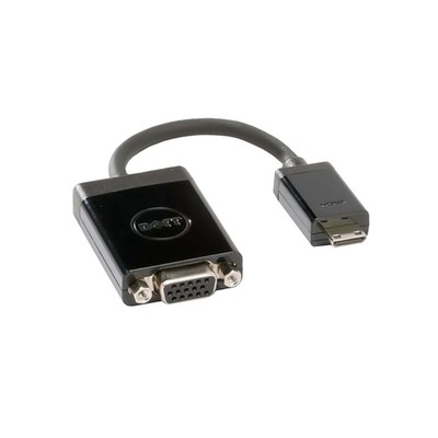 Dell 470-13566 Adapter Cable Mini-Hdmi Female To VGA Male 03334W PC | eBay