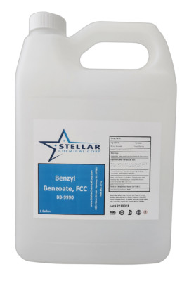 Benzyl Benzoate USP ~~ 1 Gallon ~~ Stellar Chemical Corp ~~ Hair, Scalp ...