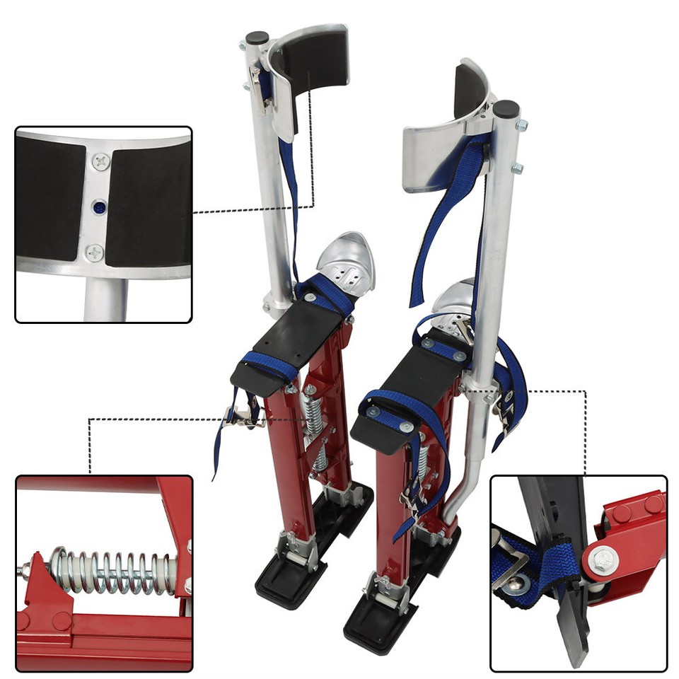 Adjustable Height Drywall Stilts Aluminum Tool For Painter Stilts 18 ...