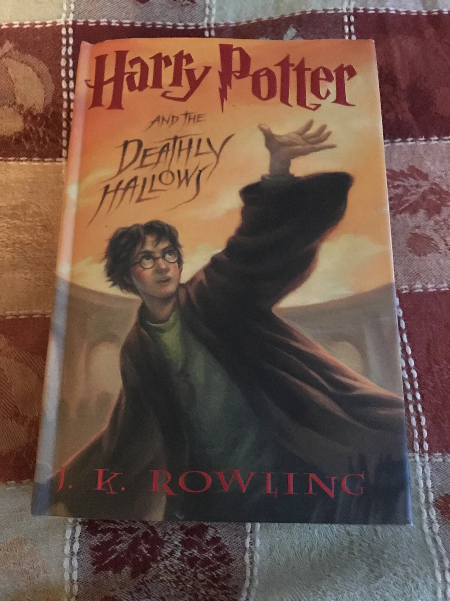 Harry Potter And The Deathly Hallows Book Cover