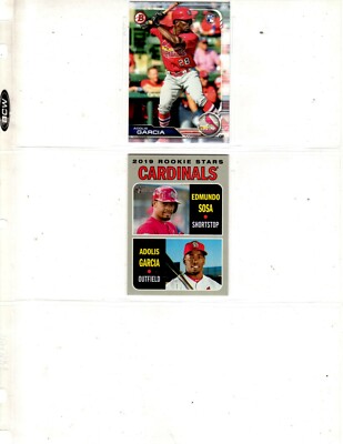 ADOLIS GARCIA Rookie Card Lot (2 different) | eBay