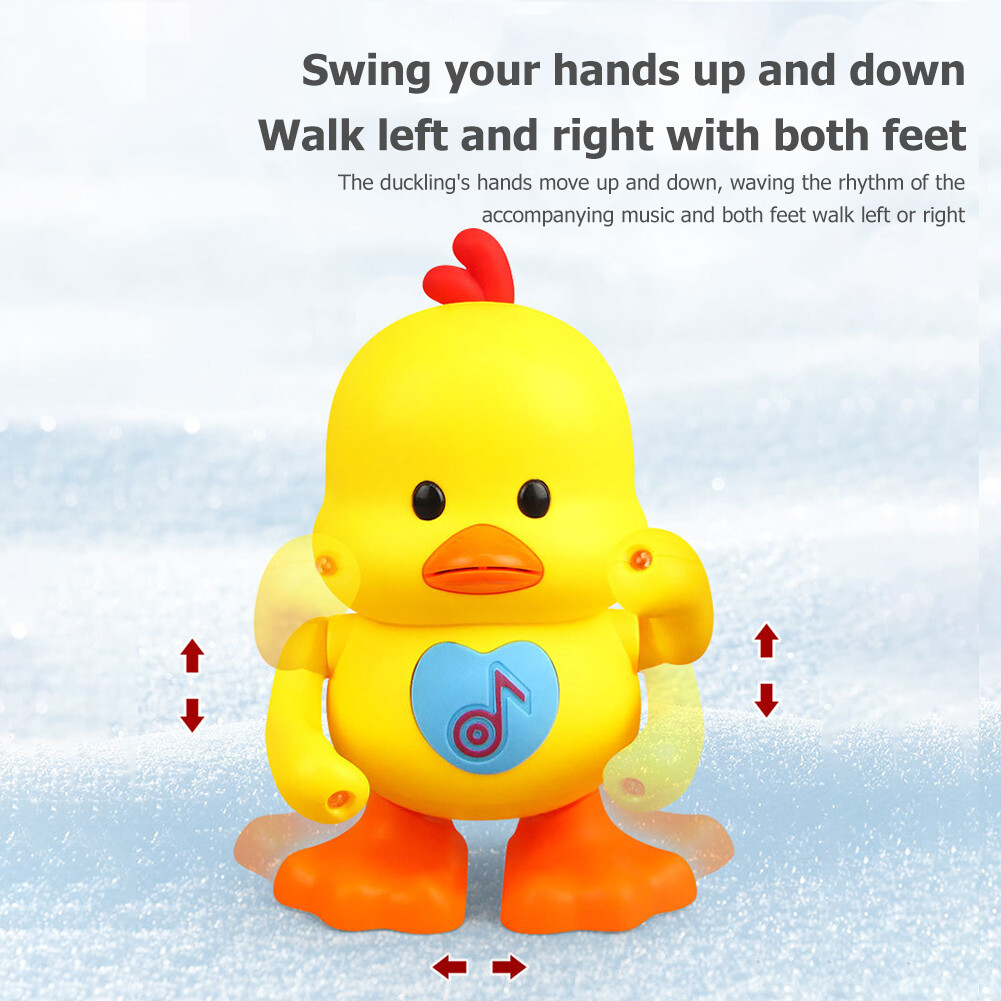 Cute Dancing Duck Multifunctional Light Up Swinging Duck Light ...