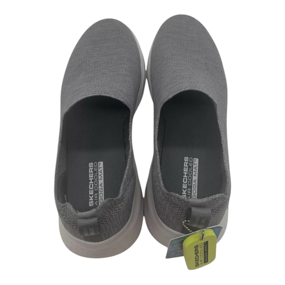 Skechers Go Walk Flex Utopia Shoes Mens 11 Charcoal Gray Slip On ...