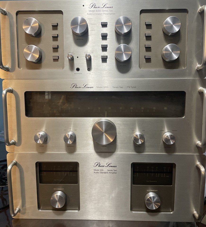 phase linear 400 amplifier phase linear 5000 stereo tuiner phaselinear ...